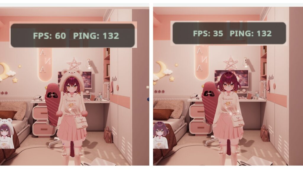 【VRChat】FPSで揺れものやオブジェクトを制限できる？！FrameTimeSwitchを紹介！ - ぶいなび